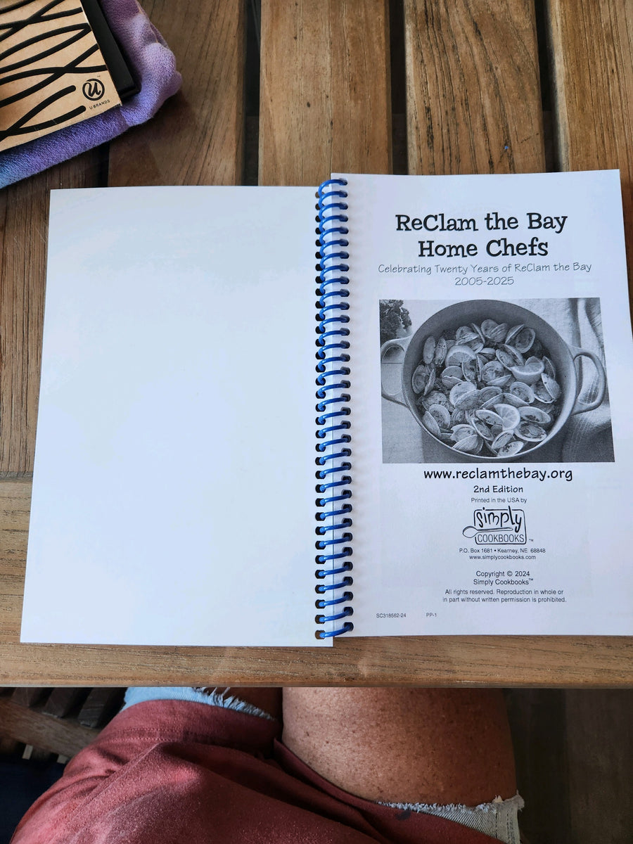 Cook book RCTB Twentieth Anniversary Cookbook – ReClam the Bay Store